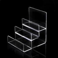China Multi Tier Acrylic Wallet Display Stand Plexiglass Retail Display Free Standing Holder for sale