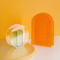 China 3mm Thick Round Flower Acrylic Vase , Lucite Flower Holder For Home Hotel Decor for sale