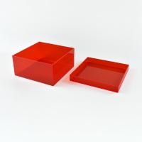 China Luxurious Custom Color Acrylic Box For Cake Chocolate Packing Gift Packing for sale