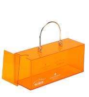China Luxurious Custom Color Acrylic Box For Cake Chocolate Packing Gift Packing for sale