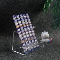 China Custom Clear Crayon Acrylic Holder Acrylic Pen Organizer For Study Or Drawing Use for sale