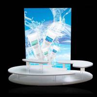 China Custom Acrylic Cosmetic Display Stands for Skincare Products in Malls and Supermarkets for sale