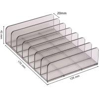 China Transparent Acrylic Eyeshadow and Makeup Organizer with Dividers  Desktop Storage Box for Blush  Powder and Cosmetics for sale