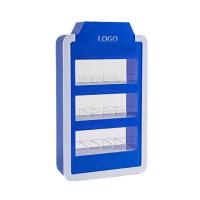 China Custom Acrylic LED Lighted Display Stand with Multiple Tiers and Colors for Specialty Stores for sale