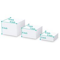 China Wholesale Clear Acrylic Display Cubes Food Display Stand For Weddings Birthdays for sale