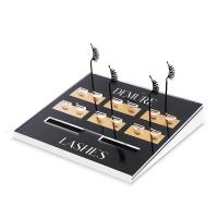 China Elegant Acrylic Cosmetic Display Stand Plexiglas Display Set for Makeup  or Skincare Chain Shops for sale