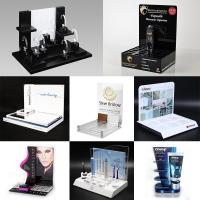 China Elegant Acrylic Cosmetic Display Stand Plexiglas Display Set for Makeup  or Skincare Chain Shops for sale