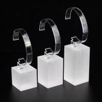 China Wholesale Clear Round Acrylic Watch Display Stand for Smartwatches in Mall Showrooms and Desktop Use for sale