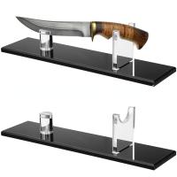 China Acrylic Fruit Knife Display Stand Plexiglas Knife Holder For Kitchen / Supermarket for sale