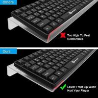 China Clear Acrylic Keyboard Stand For Office or Computer Game Use or Study Use at Home for sale