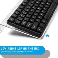 China Clear Acrylic Keyboard Stand For Office or Computer Game Use or Study Use at Home for sale