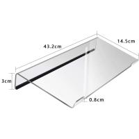 China Clear Acrylic Keyboard Stand For Office or Computer Game Use or Study Use at Home for sale