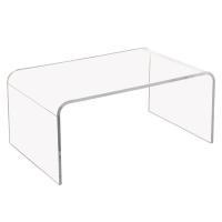 China Custom Acrylic Coffee Table Elegant and Scratch-Resistant with Customized Thickness for sale
