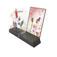 China Acrylic Display for Cosmetic Shops Customizable Design Counter-Top Placement Material for sale