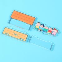 China Wholesale Double-Layer Transparent Acrylic Stands for Cute Cartoon and Alien Characters Gaming and Anime Figures for sale