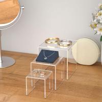 China Wholesale Transparent Acrylic U-Shaped Stand With Nordic Minimalist Design For Desktop Storage And  Display for sale