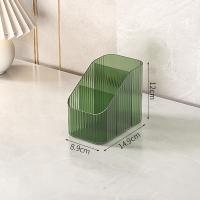 China Acrylic Transparent Cosmetics Storage Box Makeup Organizer Acrylic Cosmetics Holder for Bathroom for sale