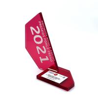 China Engraving Customizable Custom Acrylic Awards for School Anniversary Gifts and Trophy for sale