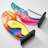 China Custom   Shape Colorful  Acrylic Award Trophy  PMMA Plaque with UV printing and Engraving  For   Business Recognition or  Anniversary Celebration for sale