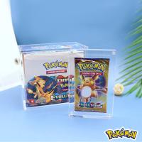 China Custom Acrylic Magnetic Box  Game Card Collection Storage Box  Acrylic Display Case for Pokémon Cards for sale