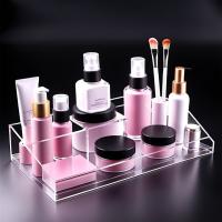 China Elegant Acrylic Cosmetic Display Stands – Customizable, Durable, and Stylish Solutions for Makeup Organizers, Retail Counters, and Beauty Brands for sale