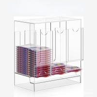 China Acrylic 3-Slot & 6-Slot Booster Pack Dispenser Acrylic Card Organizer TCG Storage Solution – Premium Card Storage & Organizer for sale