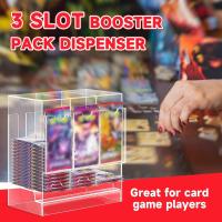 China Acrylic 3-Slot & 6-Slot Booster Pack Dispenser Acrylic Card Organizer TCG Storage Solution – Premium Card Storage & Organizer for sale