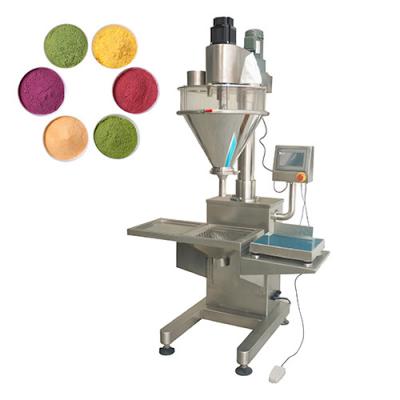 China Vertical Small  Powder Bottle Filling Machine Stick Auger Fine Semi Automatic for sale