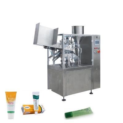 China Toothpaste Tube Filling Sealing Machine With Cream Lotion Bottling With Spray Shampoo for sale