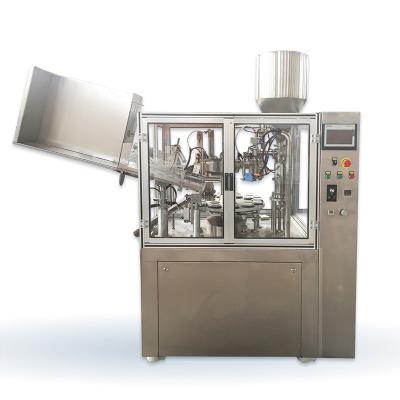 China Toothpaste Soft Plastic Tube Filling Machine Gel Cosmetic Ointment Sealing Medicine for sale