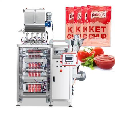 China Touch Screen Sachet Packing Machine Automatic And Speed 30-50bags/Min 380V for sale