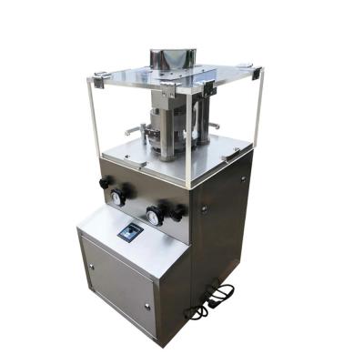 China Advanced Stainless Steel Tablet Press Machine With PLC Control And 7mm Max Tablet for sale