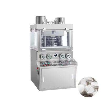China Max Pressure 80KN PLC Control Stainless Steel Tablet Forming Machine For 27mm Tablet for sale