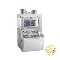 China PLC Control Tablet Pressing Machine / Tablet Forming Machine With Emergency Stop Button for sale