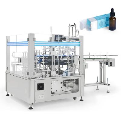 China 4KW Motor Power Fast Speed Cartoning Machine For Cartons Max Size 350*195*140mm for sale