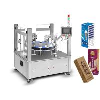China Efficient 650kg Vertical Cartoning Machine Automated For 135-350g/m^3 Cartons for sale