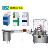 China 150L/min Air Consumption Vertical Cartoning Machine Precise Packaging for sale