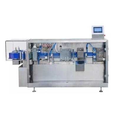 China PVC / PE Packaging Plastic Ampoule Filling Machine 1-25 Blankings/min Cutting Frequency for sale