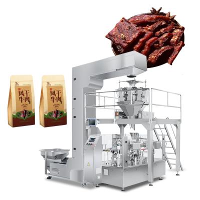 China New Efficient Automatic Multi-Function Plastic Pouch Packing Machine For Food Juice Coffee Filling & Labeling Capping Gearbox for sale