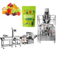 China Global Horizontal Spout Premade Doypack Pouch Liquid Curry Toothpaste Soap Detergent Milk Jam Jelly Ketchup Packing Machine for sale