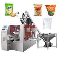 China Horizontal Packing Machine Manufacturers Coffee Beans Granule Premade Zipper Bag Doypack Packaging Machines for sale