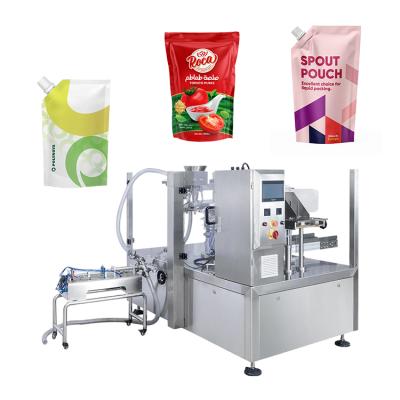 China Automatic Premade Preformed Prefabricated Bags Pouches Packing Machine for sale