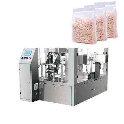 China Automatic Ziplock Bag Pack Doypack Package Premade Auger Pouch Fill Machine for sale