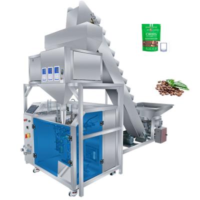 China Automatic Premade Bag Package Machine Automatic Coffee Beans Snack Food Doypack Packaging Machine for sale