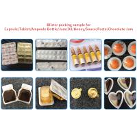 China BlisTop-260Pro Flat Plate Blister Packing Machine Automatic Medium Speed Blister Packaging Equipment for Healthcare Products for sale