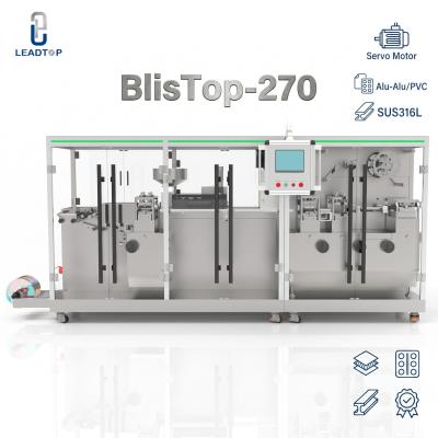 China LTPM CHINA BlisTop-270 Automatic Alu Alu Blister Packing Machine for Candy Food Healthcare Products PVC Blister Packaging for sale