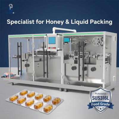 China Servo Motor Driven Flat Plate Blister Packing Machine BlisTop-270 Alu-Alu Alu-PVC Blister Sealing Equipment for Healthcare Products for sale
