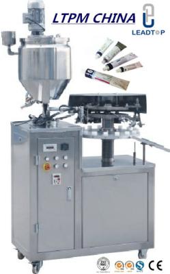 China Cream Semi Automatic Tube Filling and Sealing Machine For Aluminum Tube for sale