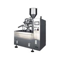 China Silicon Chocolate Small Cosmetic Tube Sealing Machine Fast Filling Speed for sale