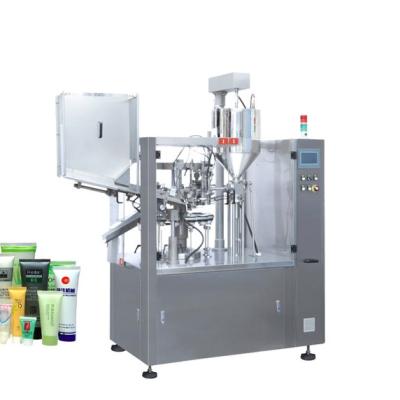 China Plastic Hand Cream 0.6MPa Tube Filling Sealing Machine for sale